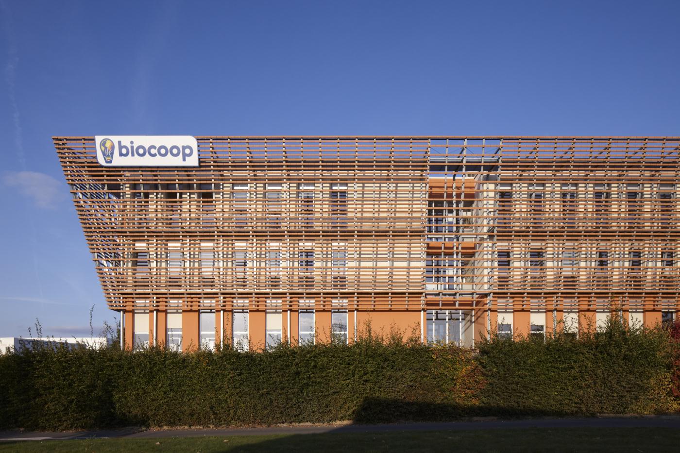 Construction plateforme logistique Biocoop - Batir France